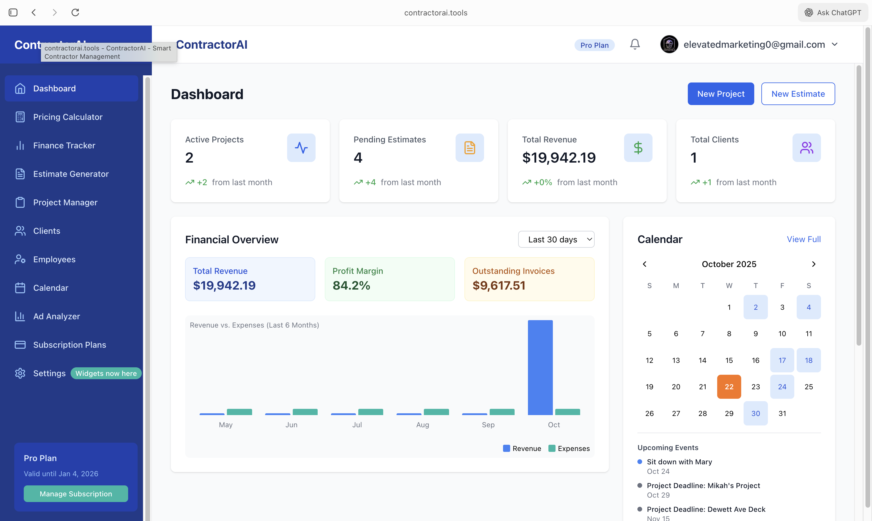 Win More Construction Bids - Contractor Bidding Software | ContractorAI